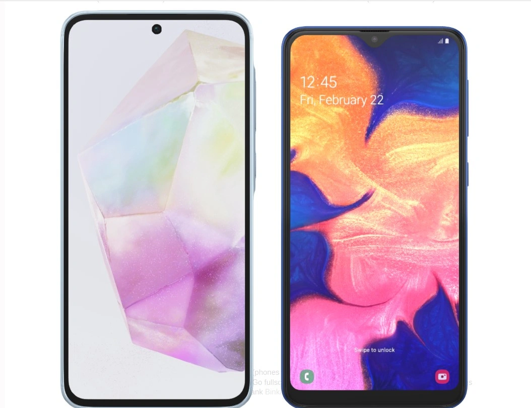 2 Samsung Phones Compared for Real-Time Rugby Data Collection: A35 vs A10